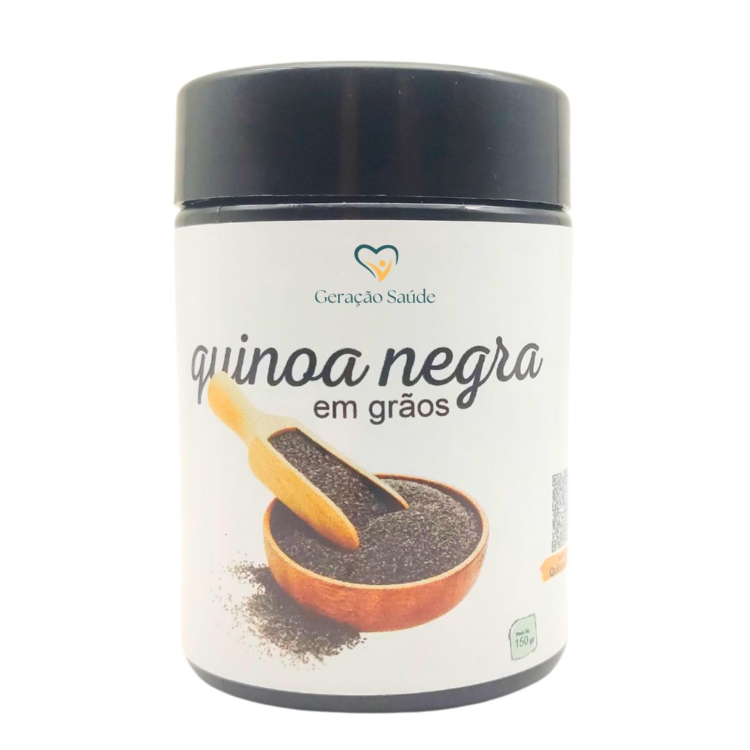 Quinoa Negra em Grão - Benefícios e Como Usar - Geração Saúde