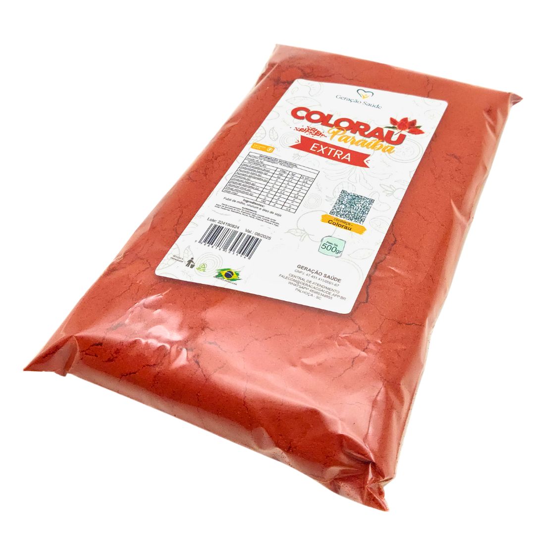 Colorau Paraíba Extra Embalagem Economica 500gr - Geração Saúde