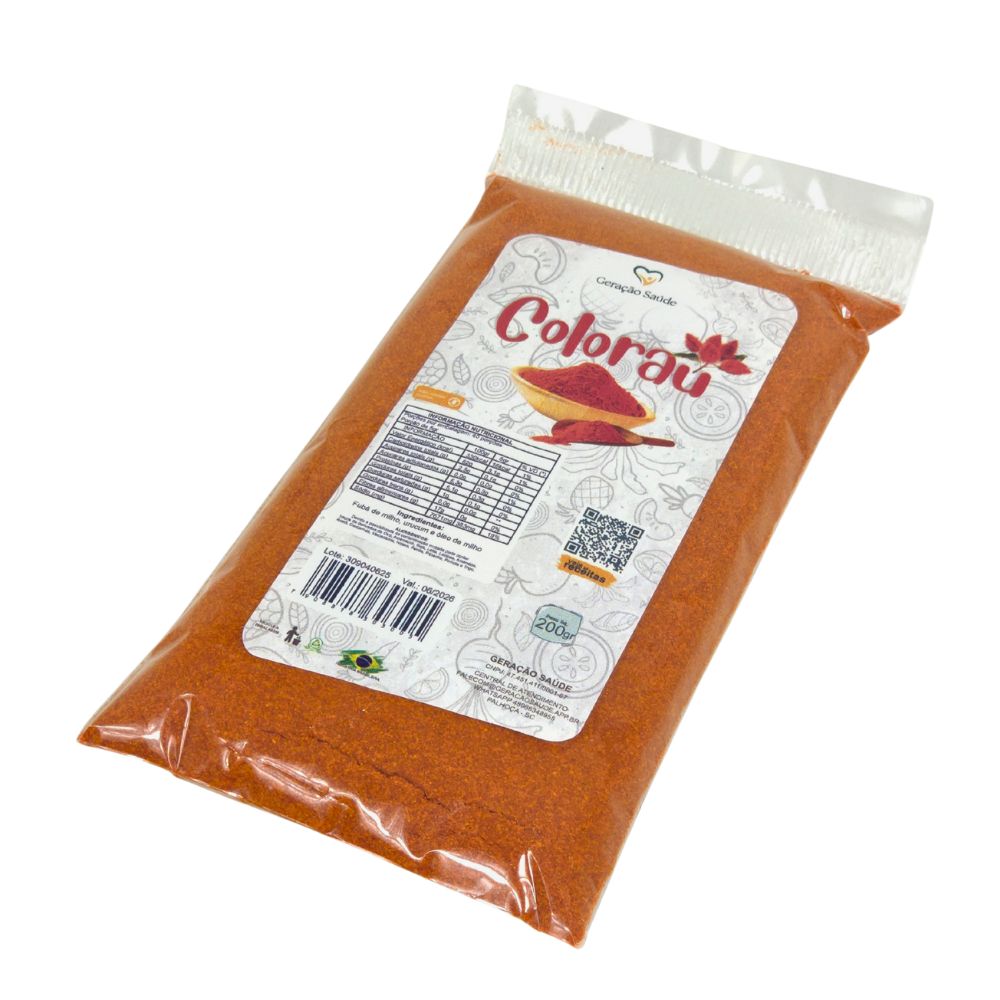 Colorau em Pó 200gr - Geração Saúde